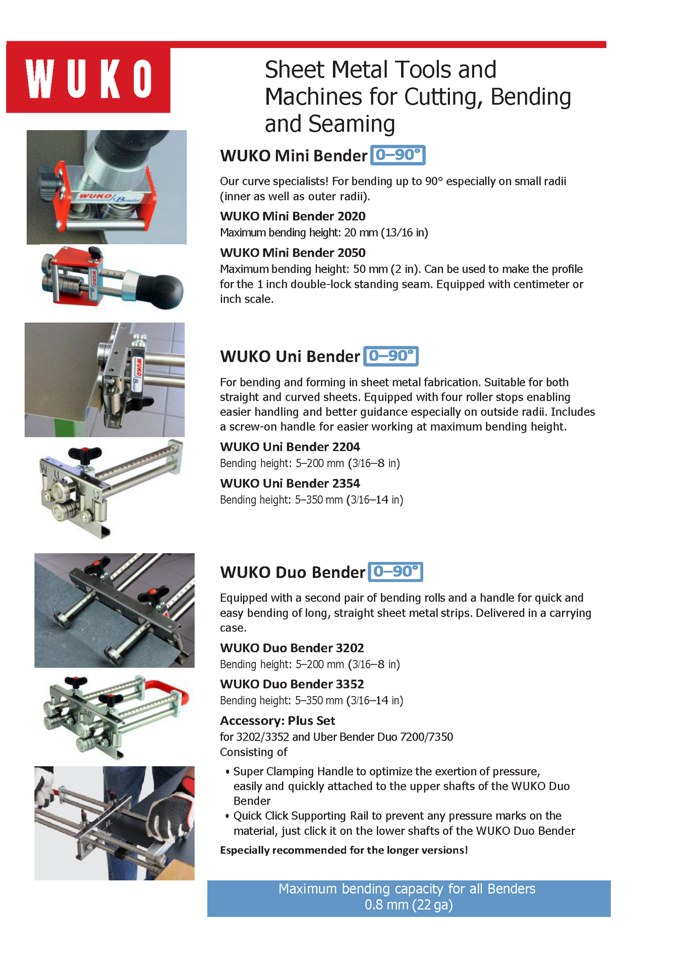 Wuko Uni Bender 2204 – Roofing Tool Shop